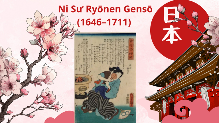 RYÔNEN GENSO (1646 - 1711) - NI SƯ THIỀN NHẬT BẢN - Cùng Sống An Vui